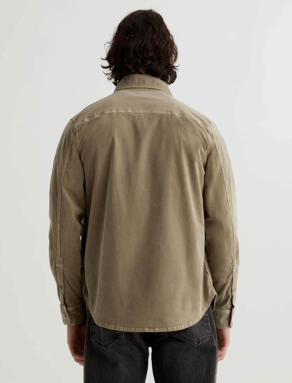 AG Curtis Work Shirt Shirts - Sulfur Industrial Taupe. Shop Men's ...