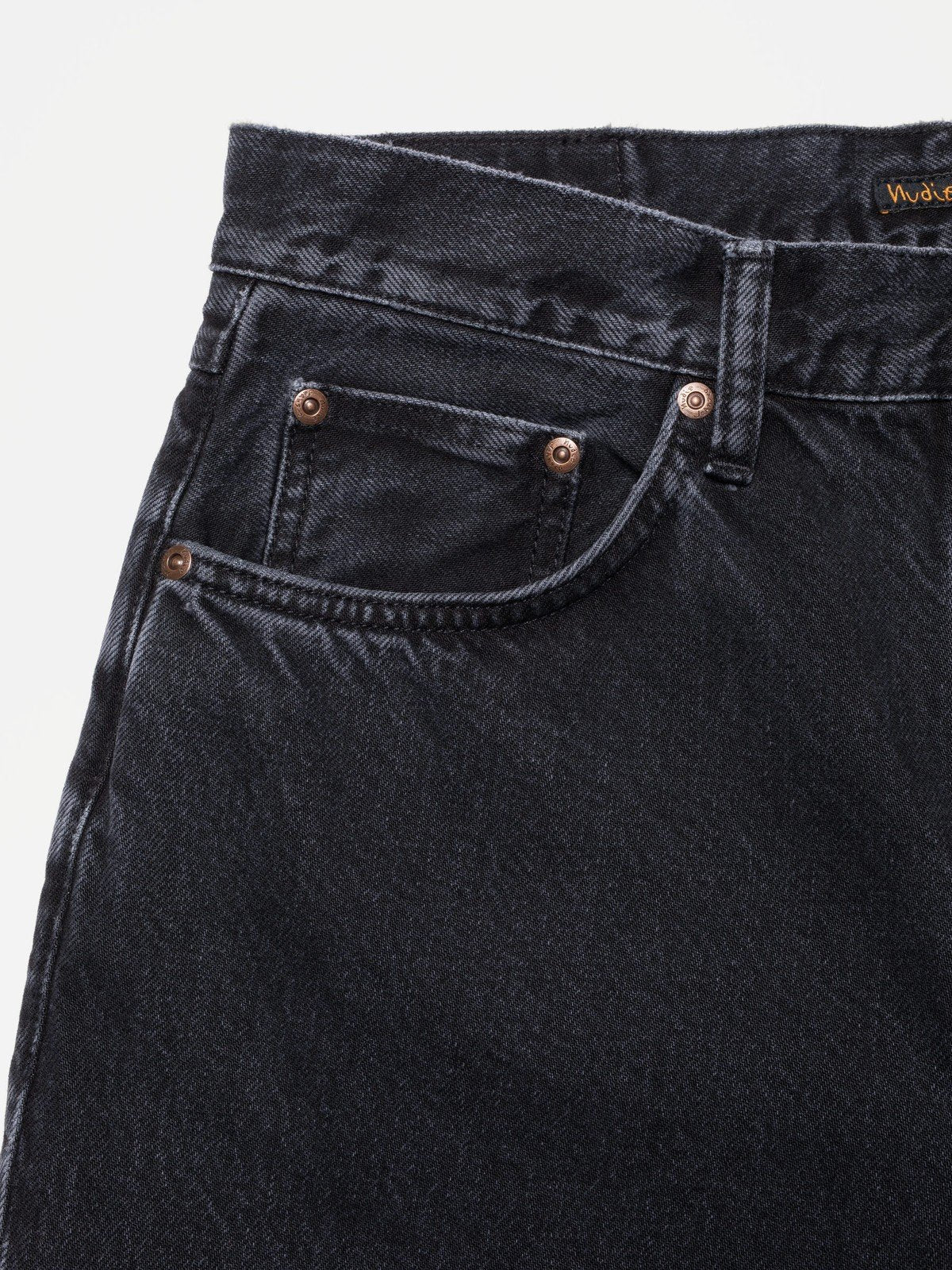 Nudie Tuff Tony Denim Jeans Black Vintage. Shop Men's Denim. Premium ...