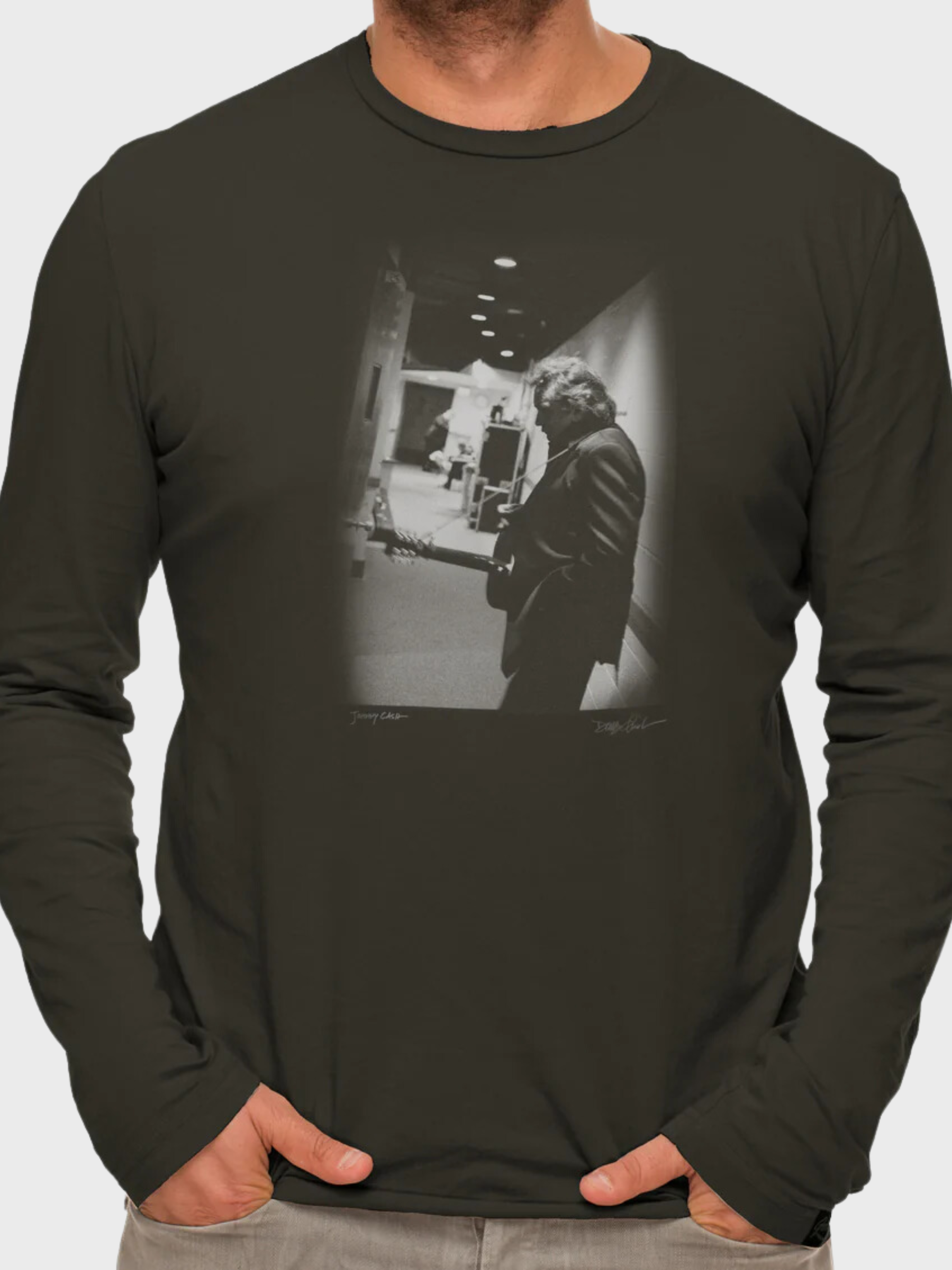 Clinch Long Sleeve Crew Johnny Cash Faded Black – Brooklyn Vancouver